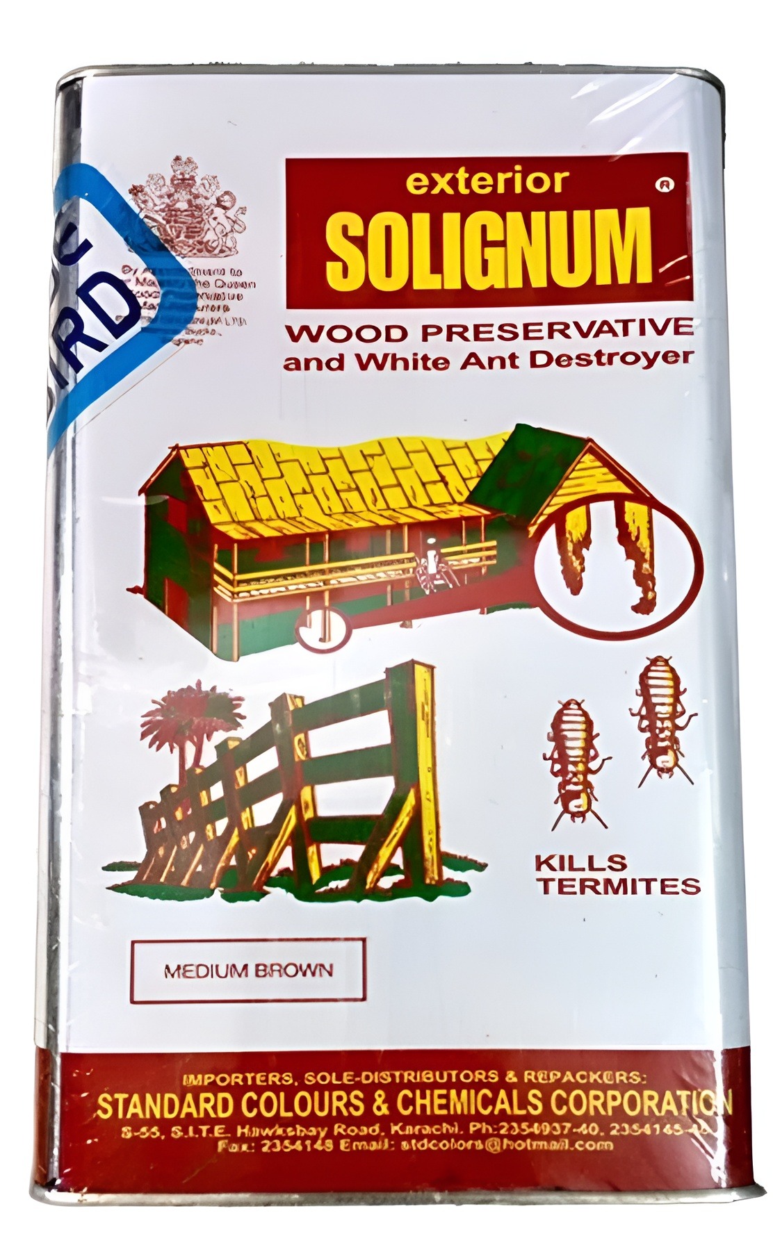 EXTERIOR SOLIGNUM WOOD PRESERVATIVE AND WHITE ANT DESTROYER ( KILLS ...