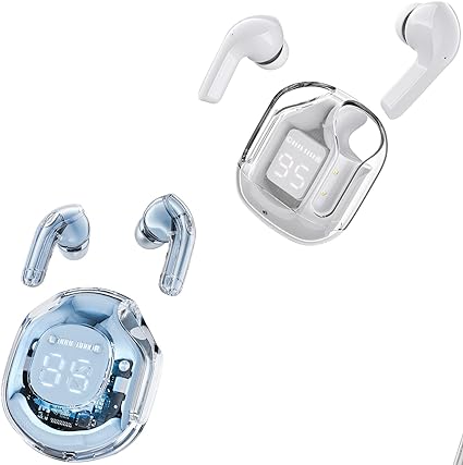 Air31 Wireless Crystal Earbuds, Aceflows Earbuds, Mini Crystal in-Ear ...