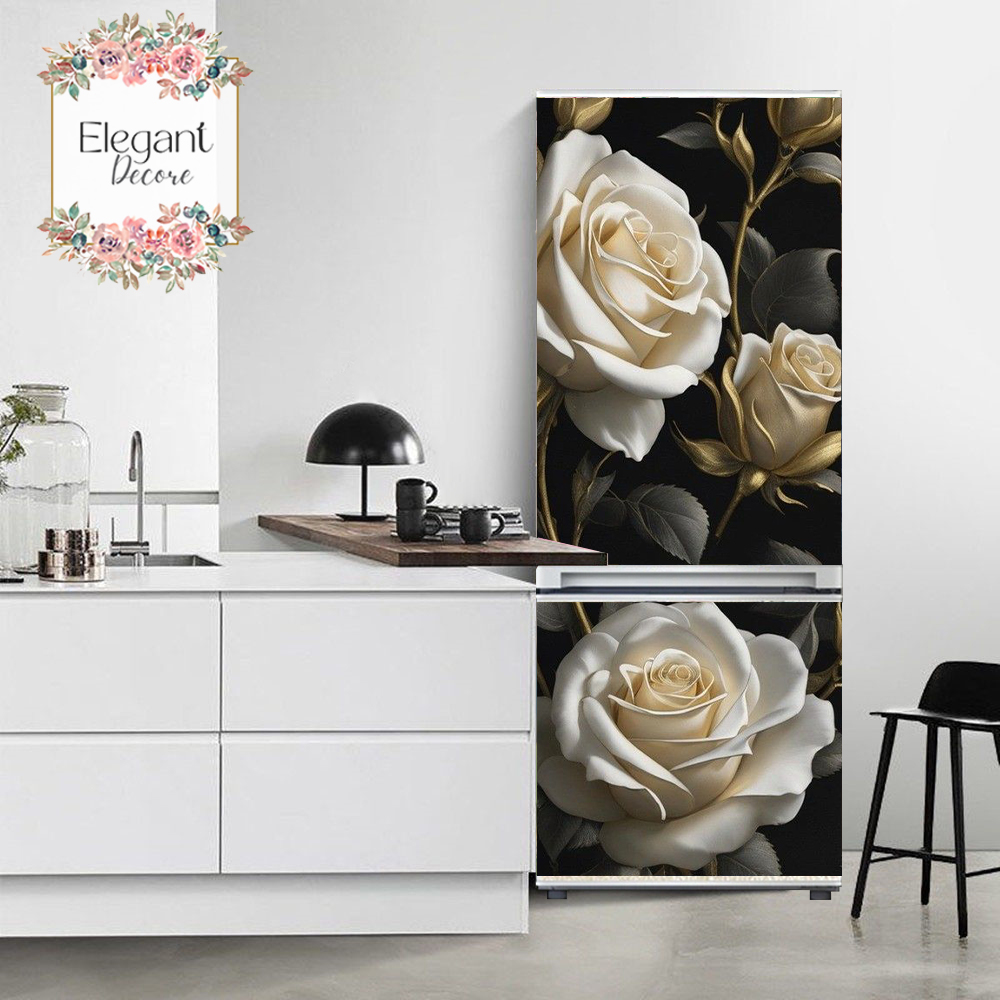 Attracting Nature Fridge Sticker, Refrigerator Door Cover, High Quality ...