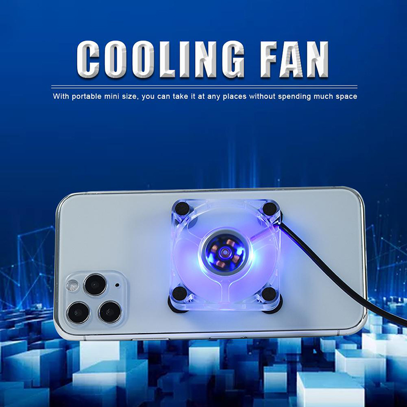 Universal Mobile Phone Cooler Cooling Fan For IOS Android Game Cooling ...