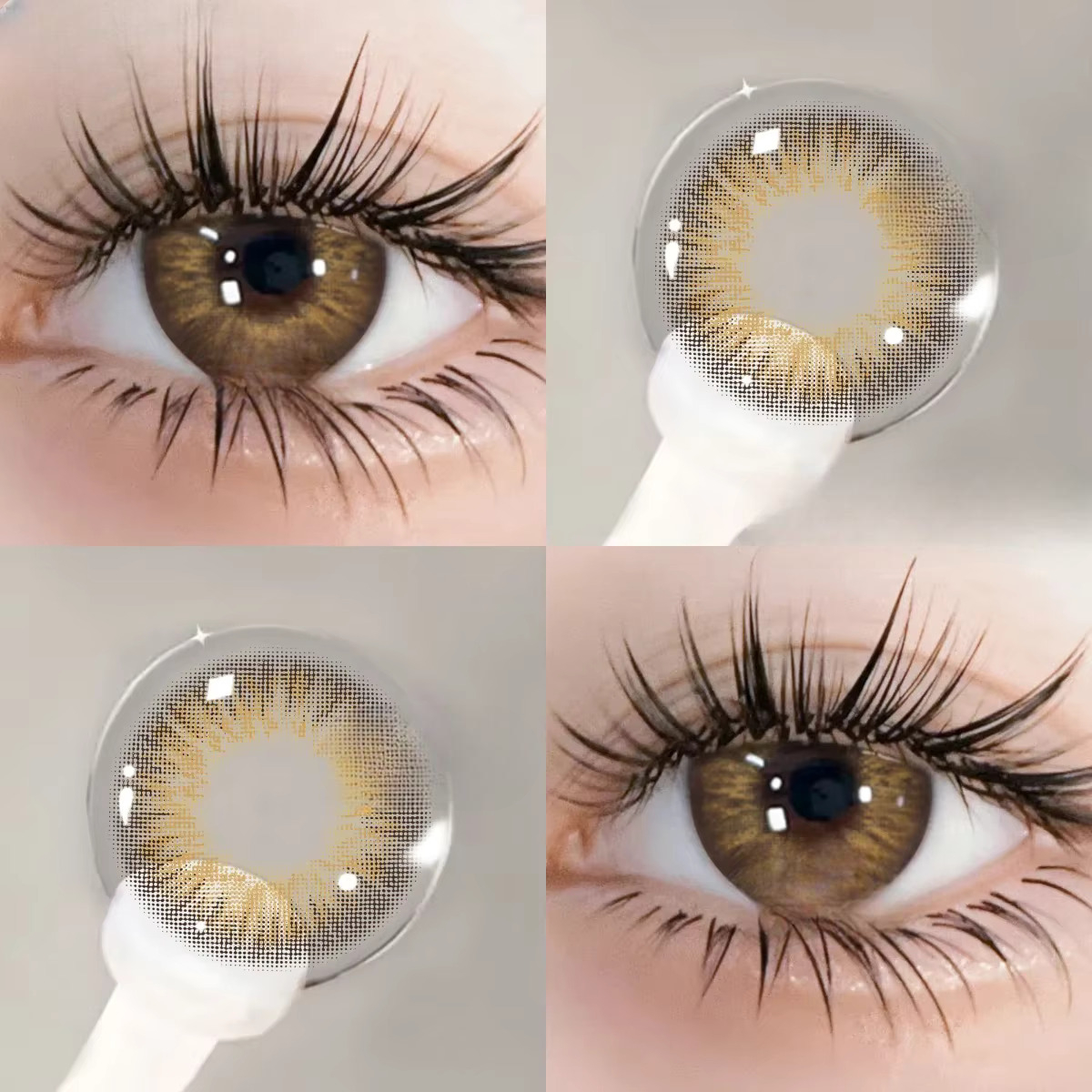 Color lens Eye Contact Lenses With Container + free water kit ...