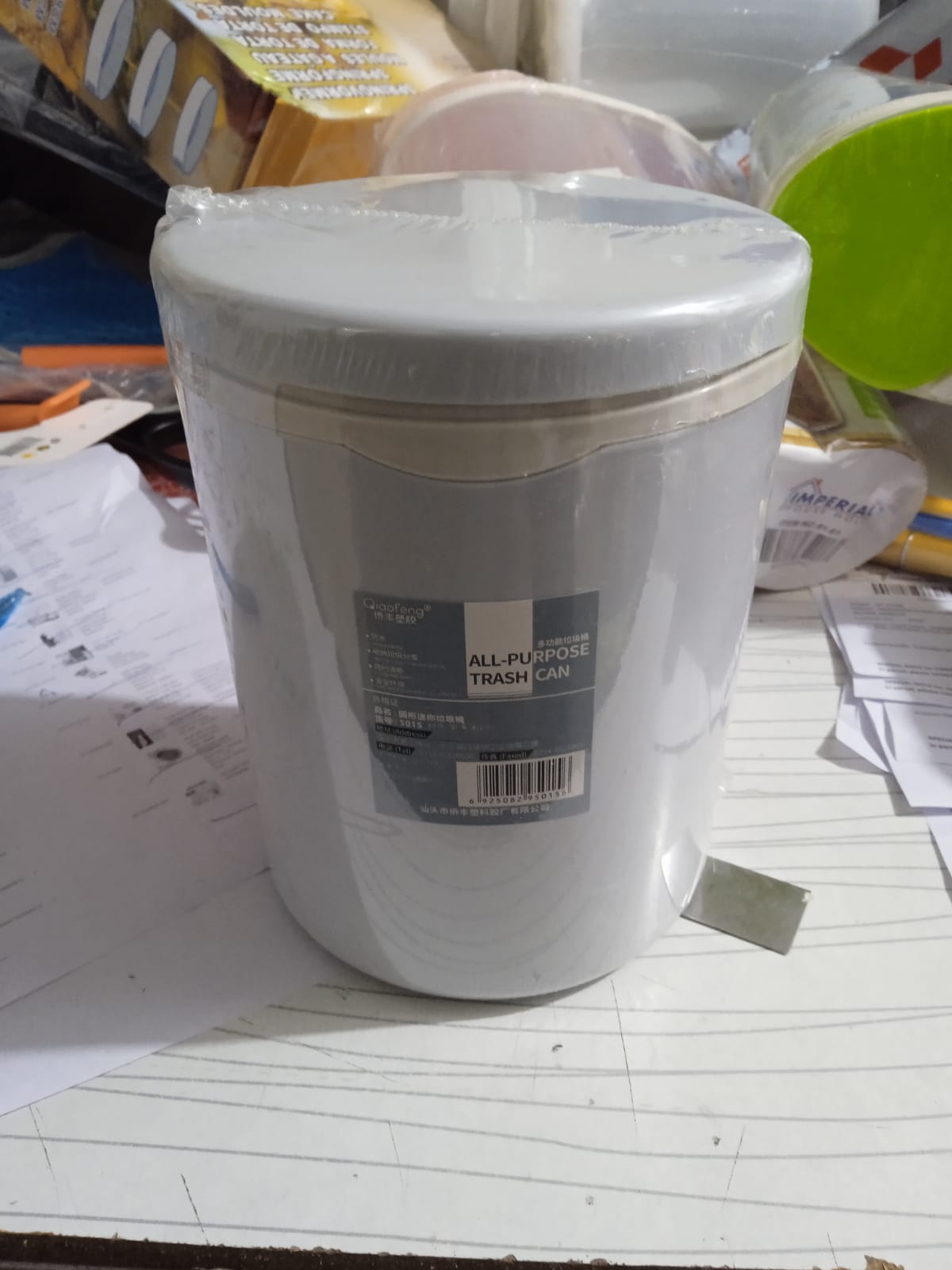 Trash Can Garbage Dustbin case Holder Back Seat Mini Dustbin Box Useful ...