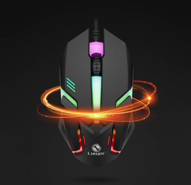 TX35 Limeide RGB Suspension Backlit Lightweight Luminous Wired Gaming ...