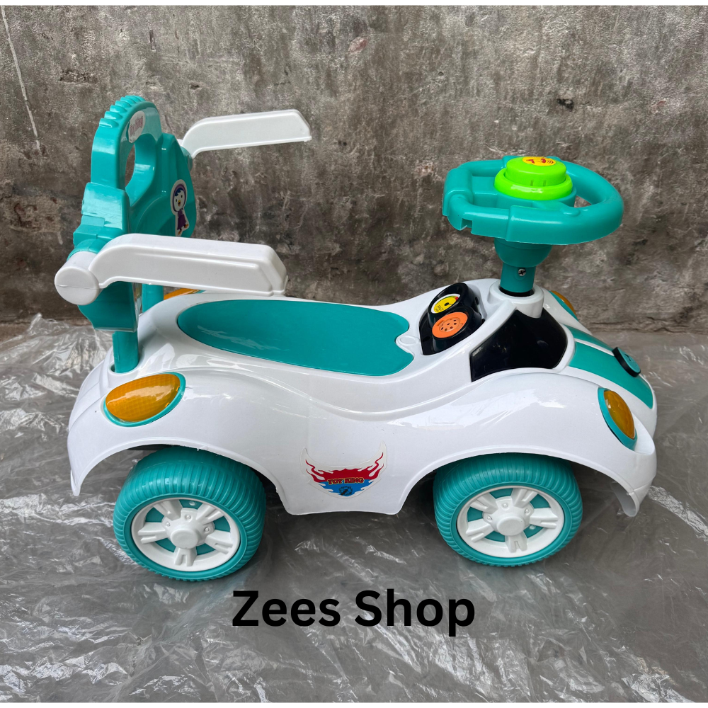 Mini Cooper Music & Horn Push Car For Kids Random Colors | Daraz.pk