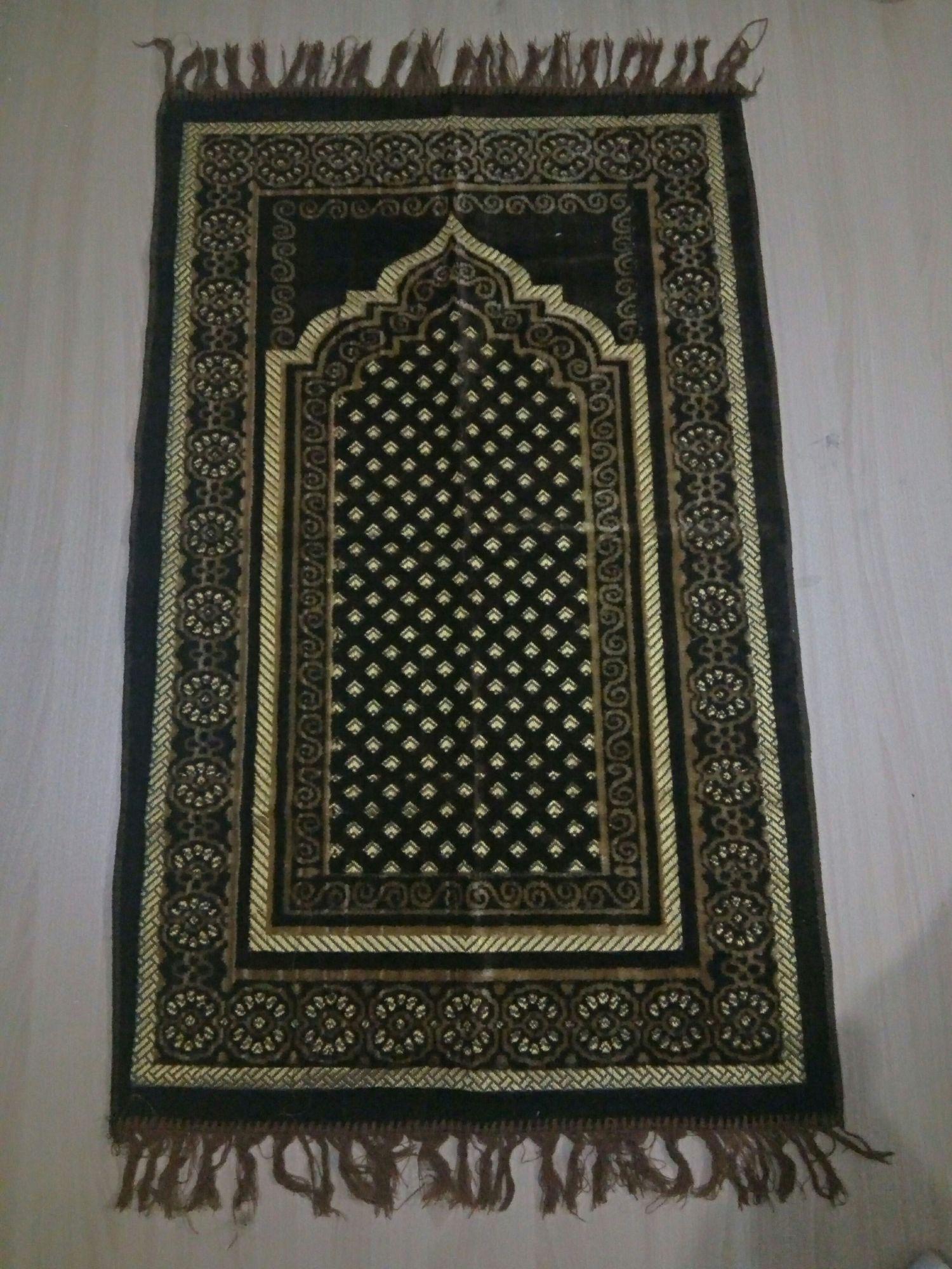 Jai namaz prayer Mat Dark brown | Daraz.pk