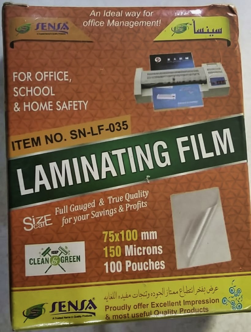 Lamination Sheet | Daraz.pk: Buy Online at Best Prices in Pakistan ...