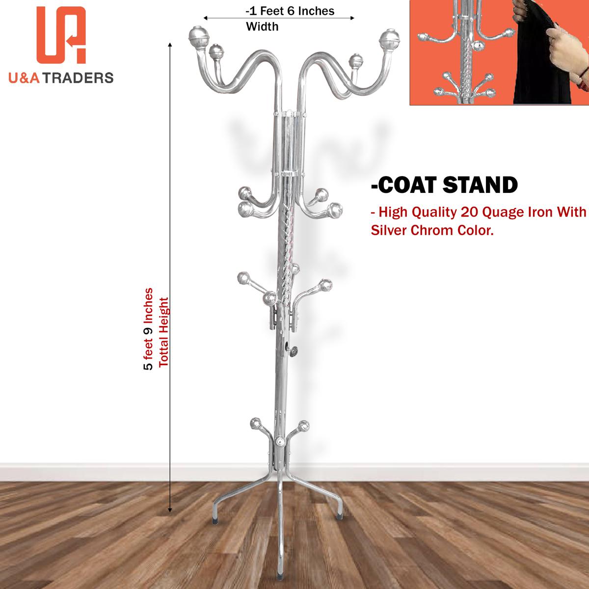 High Quality Coat Hanging Stand For Home And Office | Daraz.pk
