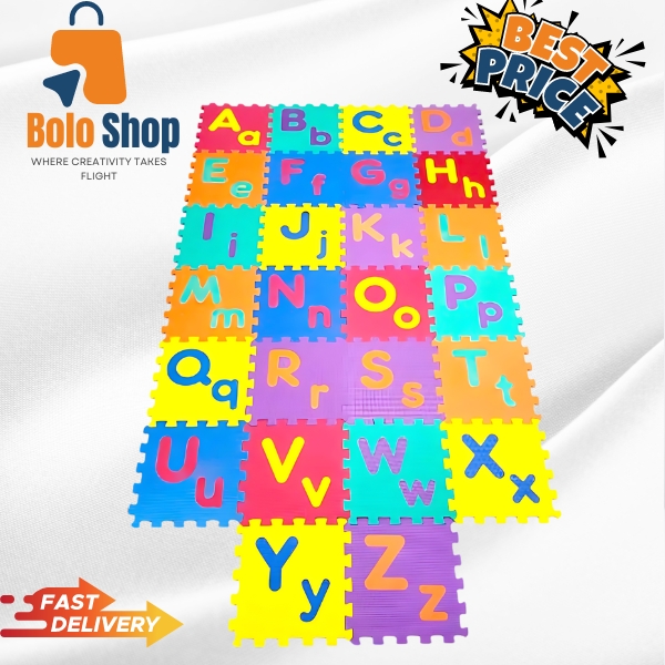 High quality Jumbo Puzzle Mat both Small and Capital Letters, LARGE ABC ...