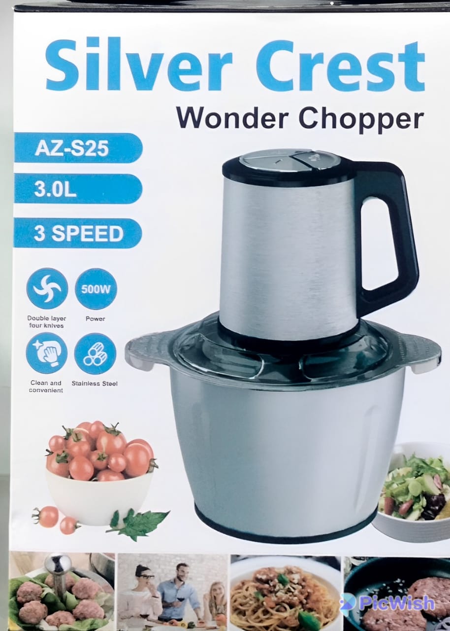 Electric Meat Grinder chopper 3L Stainless steel sharp blades 1000 Watt | Daraz.pk