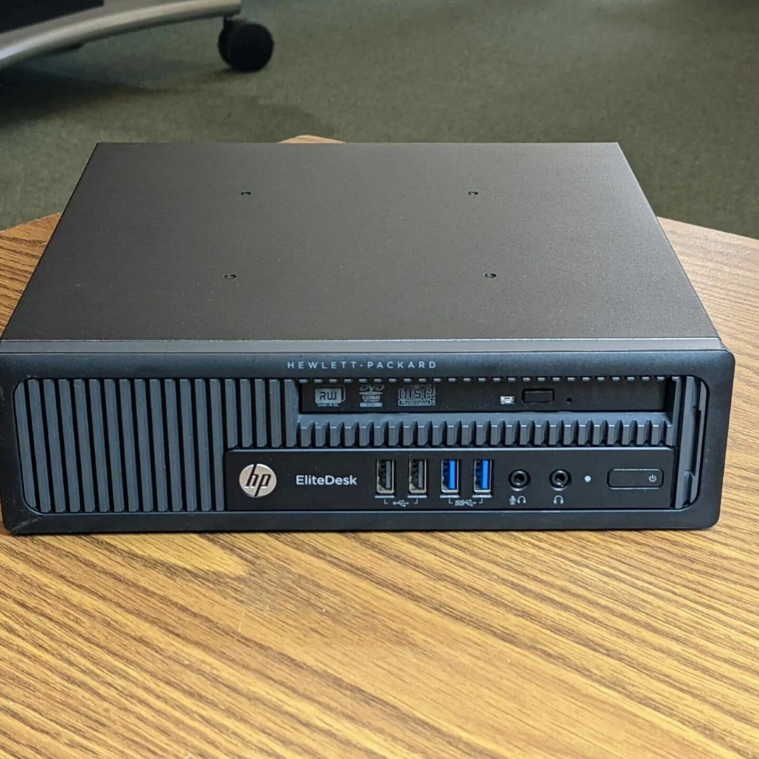 HP G1 800 Mini PC with 8GB RAM, 500GB HDD, and Wi-Fi | USSF Size | Daraz.pk