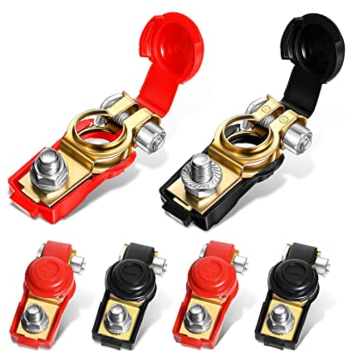 High Quality Universal Battery Terminal Clamp Set For Cars , Truck ...