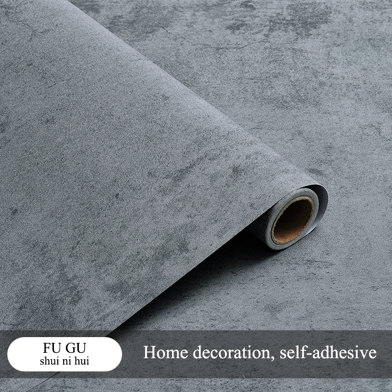 Paper home decorative floor sticker dry glue anti-slip tile board ...