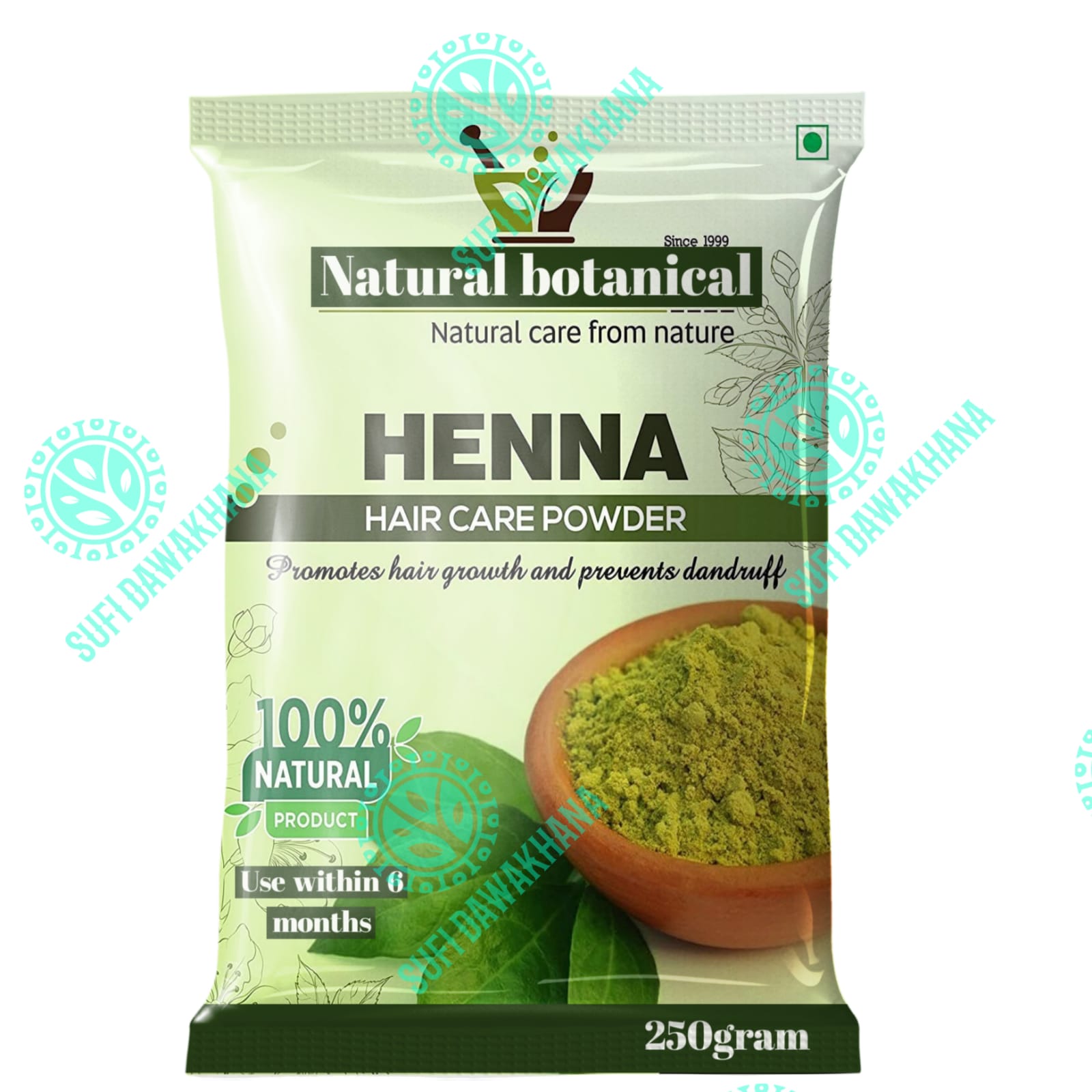 Organic Henna Powder Mehndi Powder 250gram | Daraz.pk