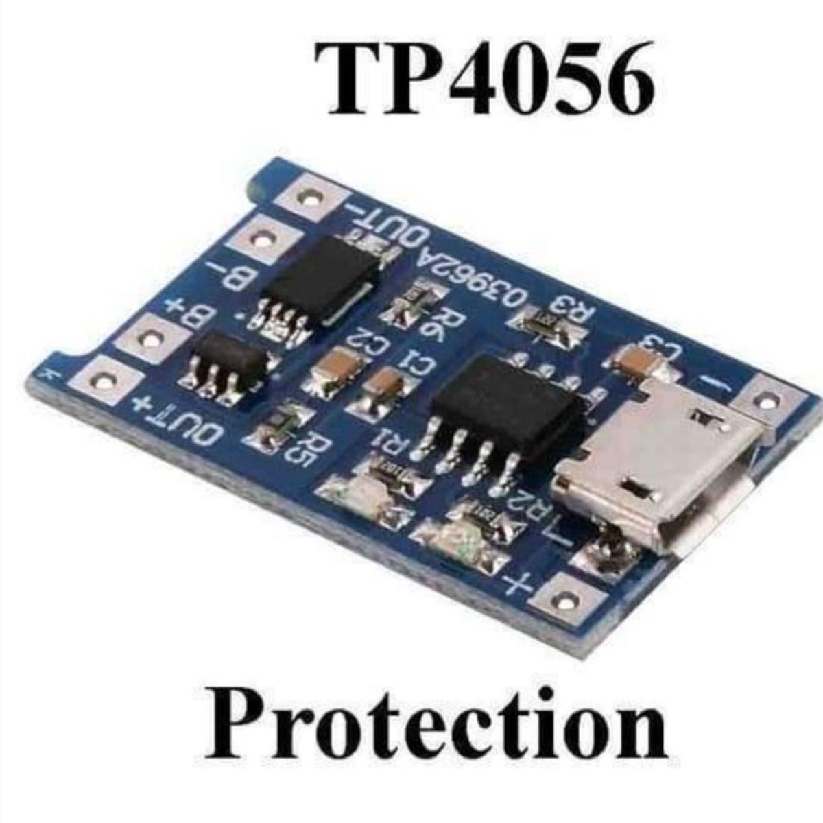 TP4056 module for lithium ion cell or battery protection charging ...