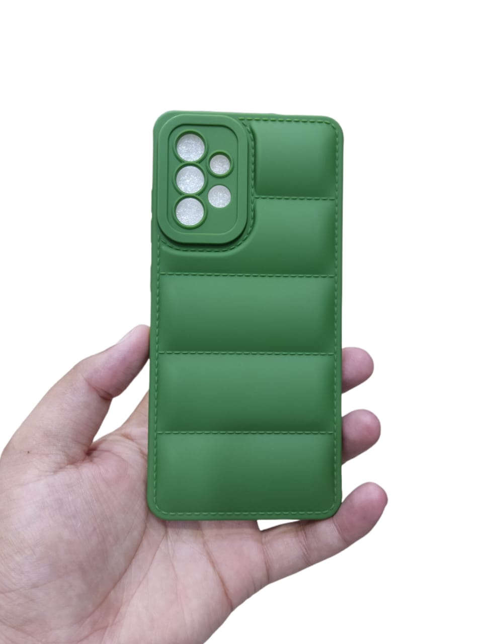 Samsung Galaxy A32 ( 4G ) Soft Matt Puffer Down Jacket Back Cover ...