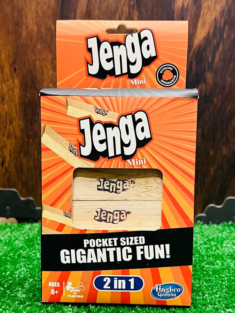 Classic Jenga Wooden Blocks/Stacking Tumbling Tower Game for Kids ...
