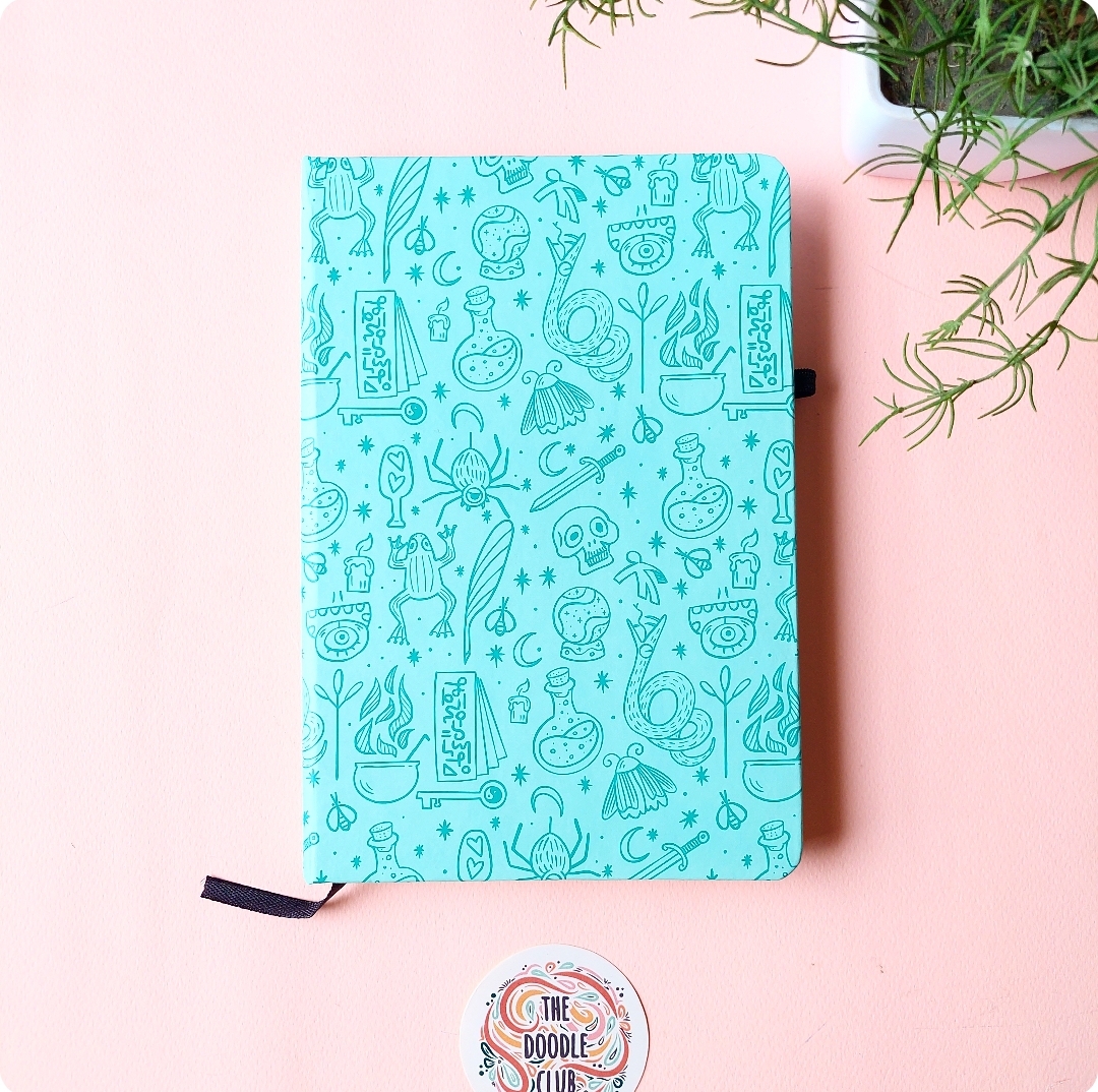 Mystic Journal BuJo Notebook Dot grid Diary Dotted pages A5 Journal ...