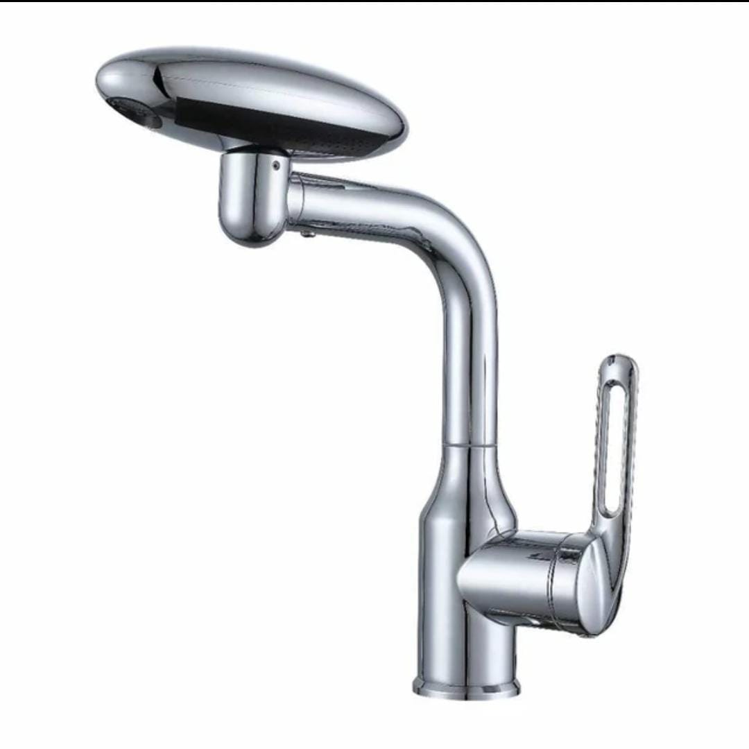 Basin Mixer Tap Multifunctional 4-Mode Waterfall Bathroom Faucet with ...