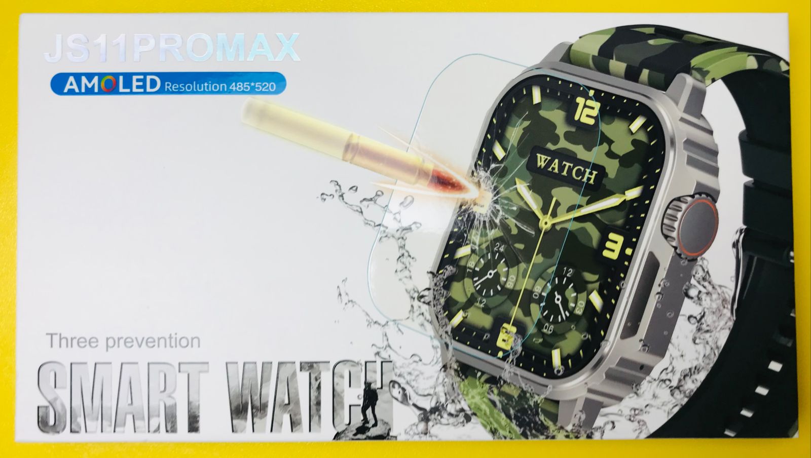 JS11 Pro Max Smart Watch , Bluetooth Smart Watch with Dual Straps and ...