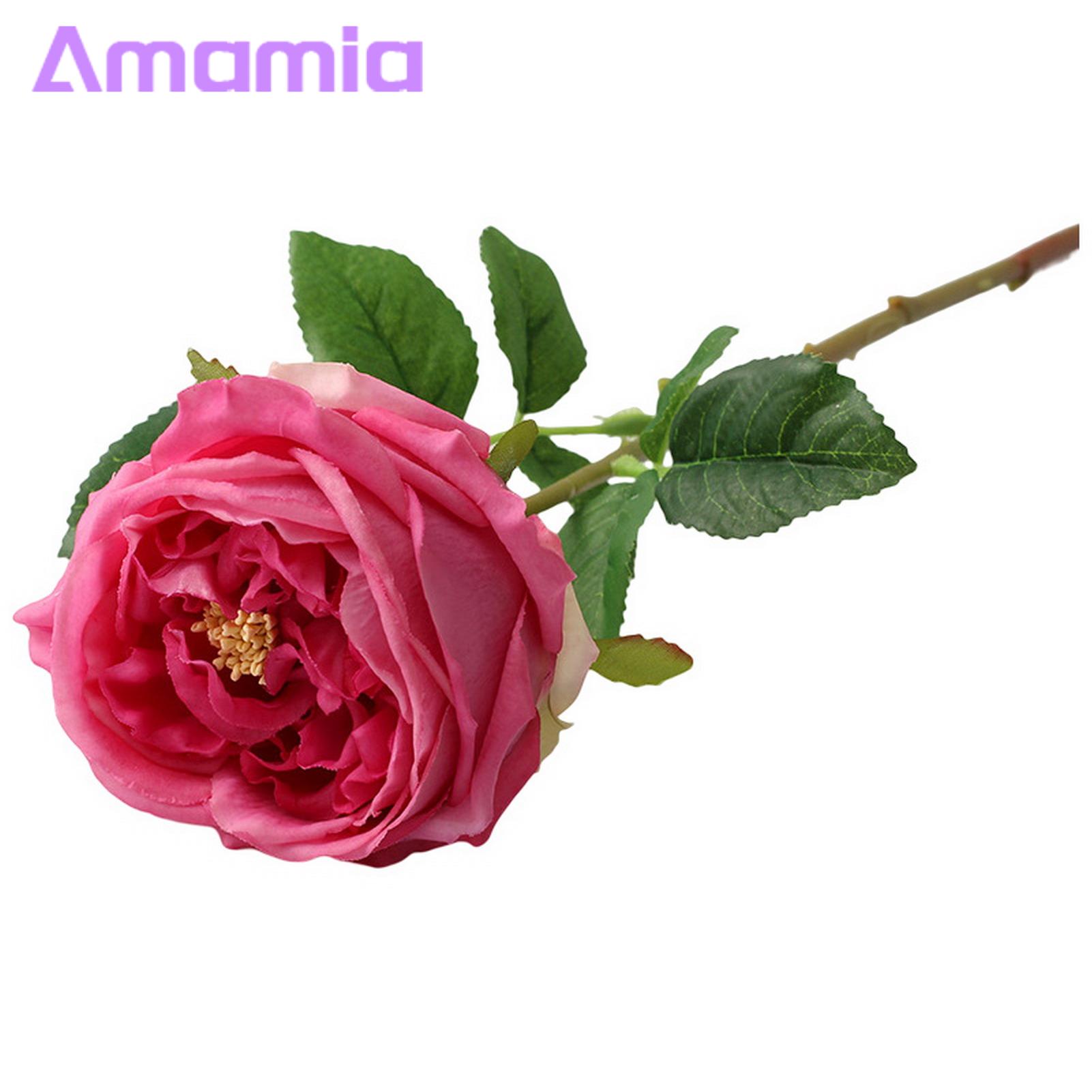 Amamia Artificial Rose No Watering Single Rose Flower Bouquet | Daraz.pk
