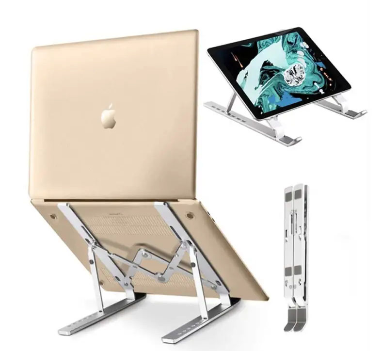Adjustable Aluminium Laptop Stand & Tablet Stand / Laptop Stand ...
