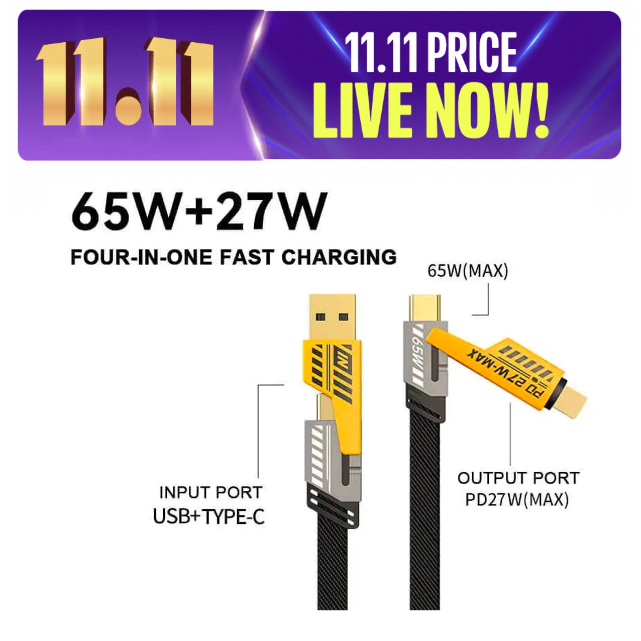 Oks Traders Offer Type C Cable 6A: Fast Charging and Data Transfer for ...