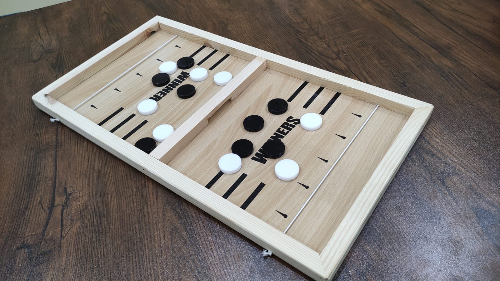Large Pucket Board Game | Sling Board Game | Fast Sling Pucks Game For ...