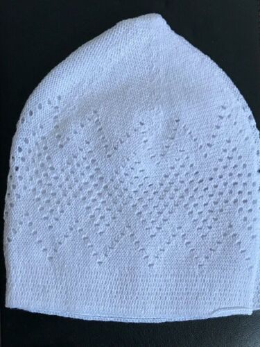 Turkish Namaz Topi Or Prayer Cap Turkish Knitted Open-Work Koofi Topi ...