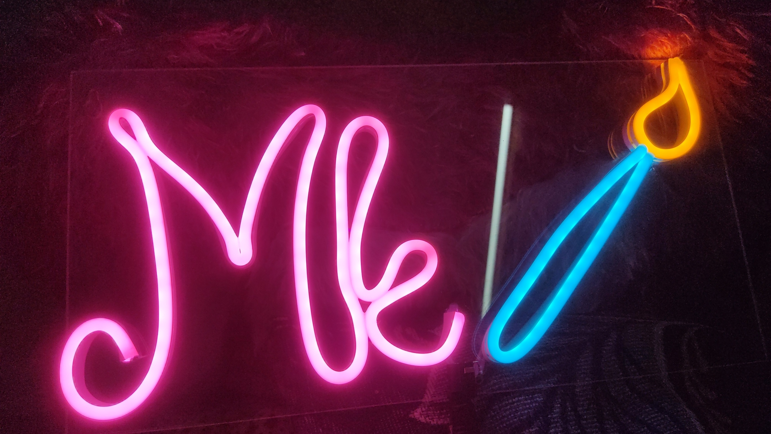 Customized NEON Sign - Name Plate - 4 Letters Alphabets -LED Neon ...