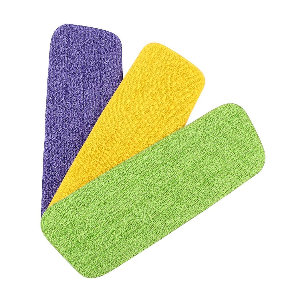 Dust Removal Water Microfibre Tools Floor Cleaning Flat Rag Mop Pad ...