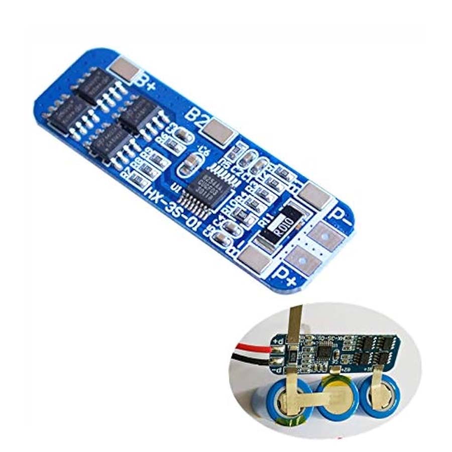 Hx-3s-1 Lithium Battery 3s 12v 10a Charge Protection Board Bms Pcm For ...