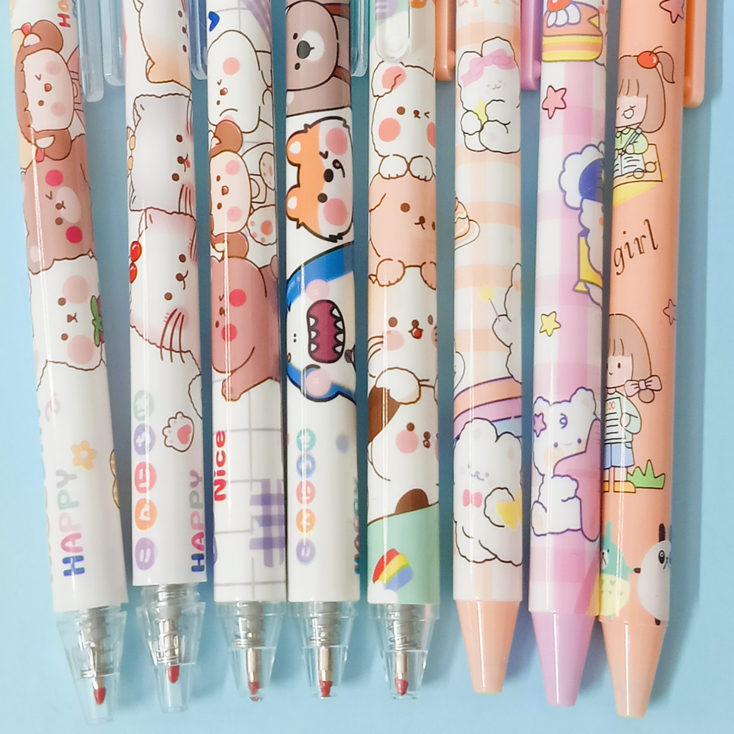 Cute Happy Pens - Cute Kawaii Cat Pens | Daraz.pk
