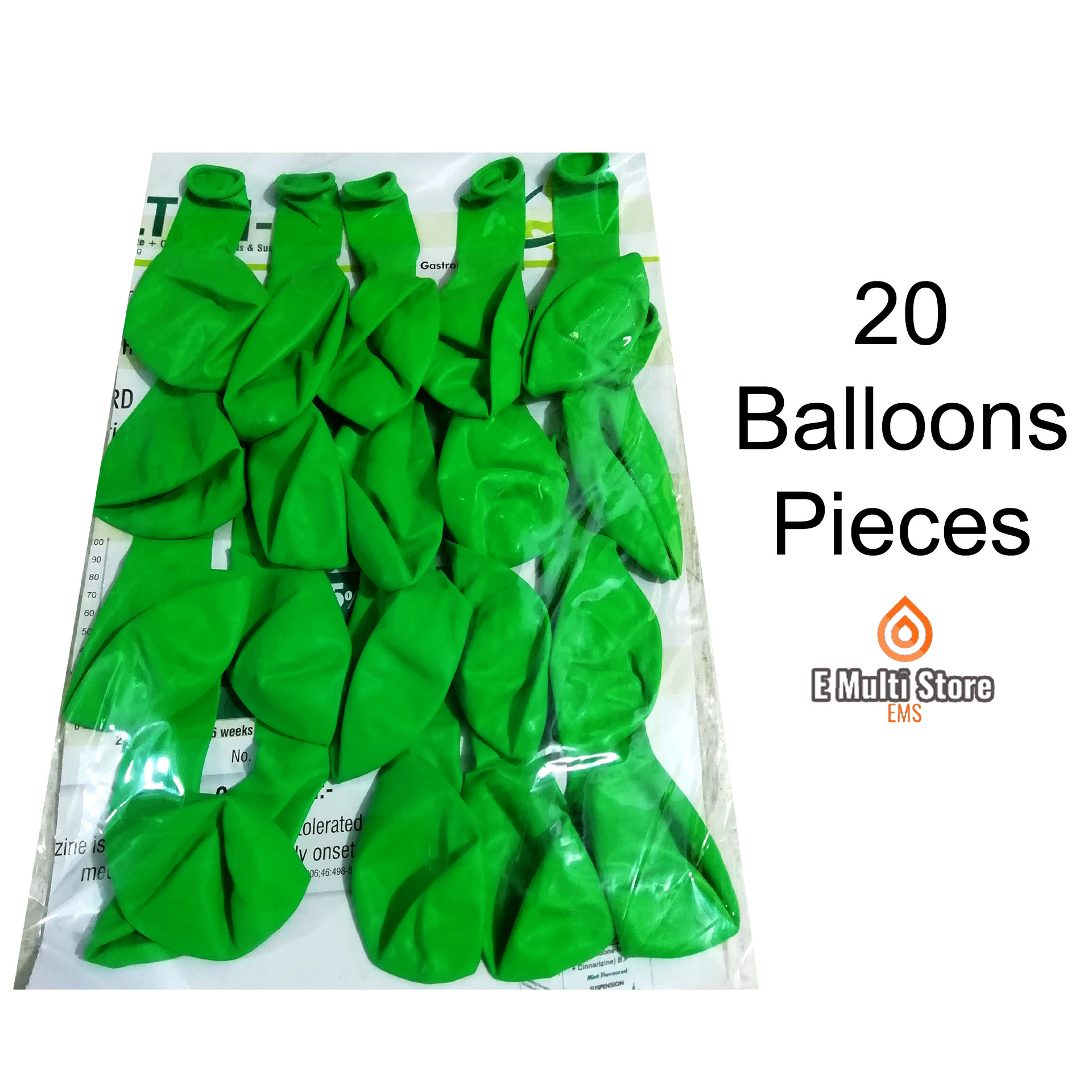 Latex Balloons 20 Pieces for Birthday Wedding Anniversary Party ...
