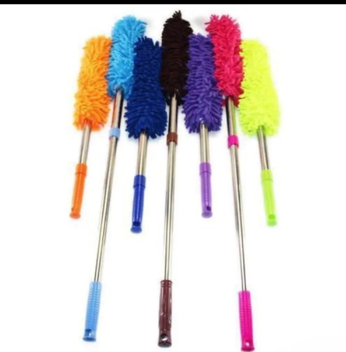 “Flexible Microfiber Fan Duster – Extendable Cleaning Tool for Efficient Dust Removal from Hard ...