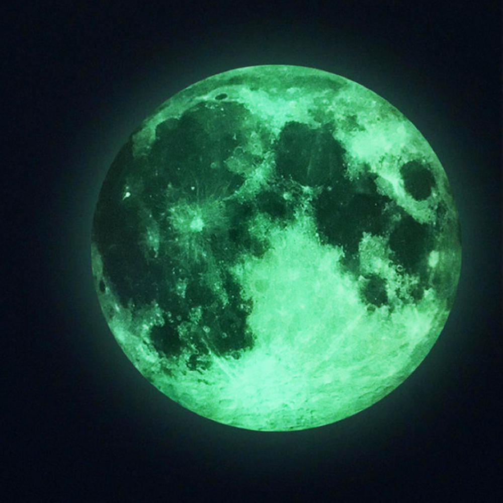 Cartoon Sticker Moon Cartoon Sticker Wall Stickers Children'S Room ...