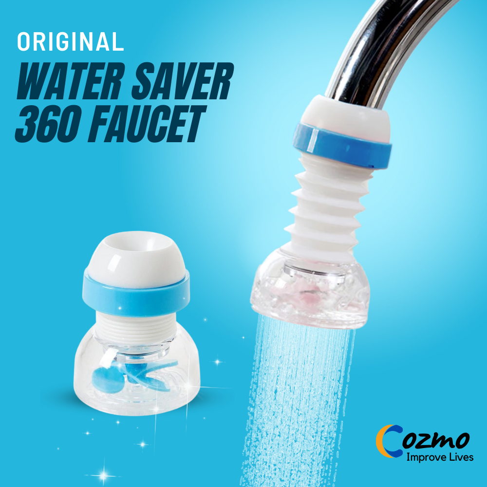 Silicone Kitchen Shower Fan Faucet 360 Flexible Kitchen Faucet water ...