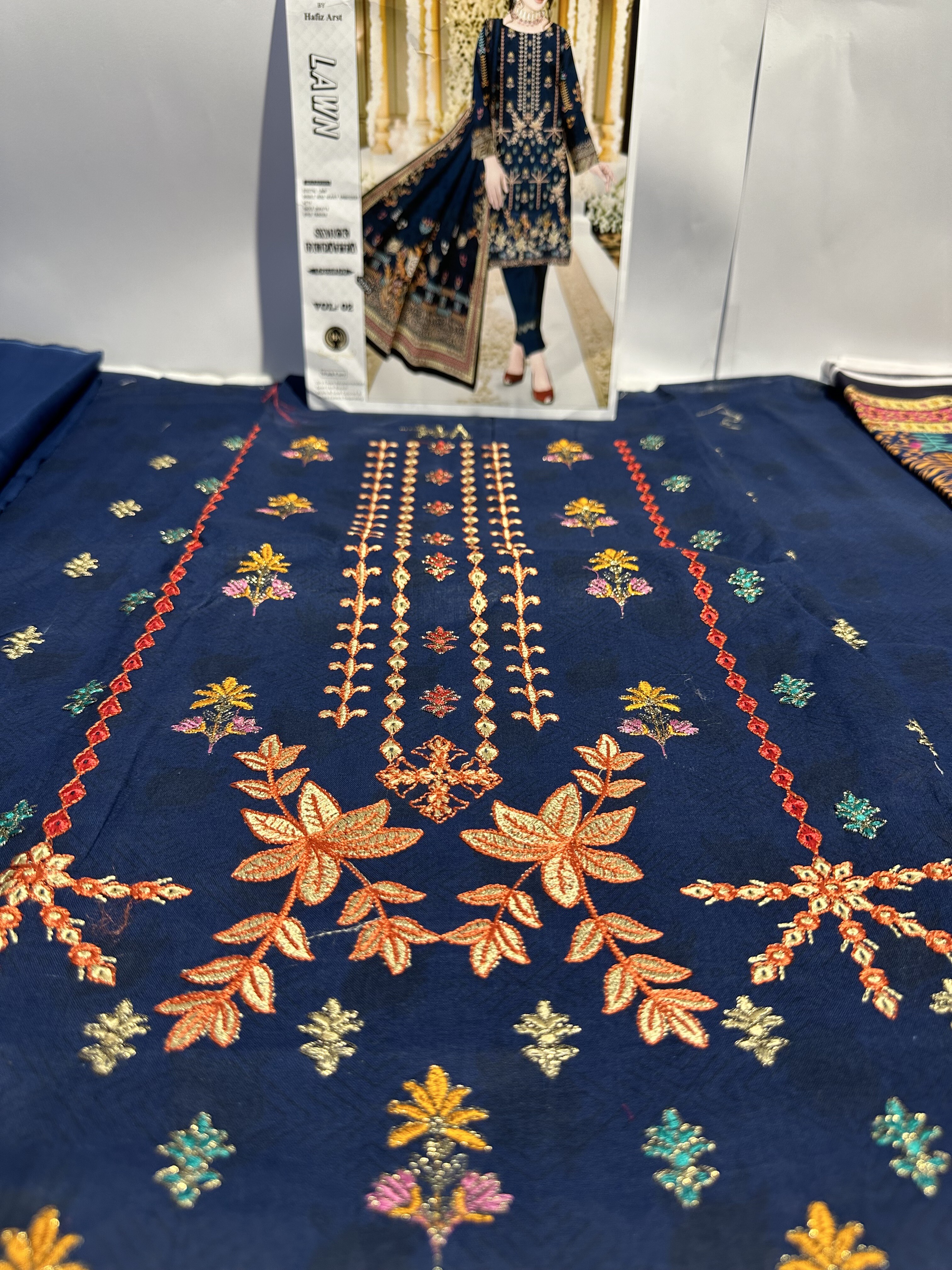 Lawn Collection With Swick Dupatta 3Piece Suit In Premium Quality ...