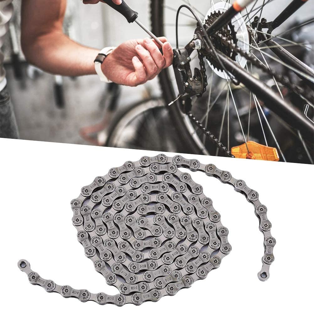 SHIMANO DEORE CN HG73 9/27 Speed Chain 116L With Quick Release Links HG ...