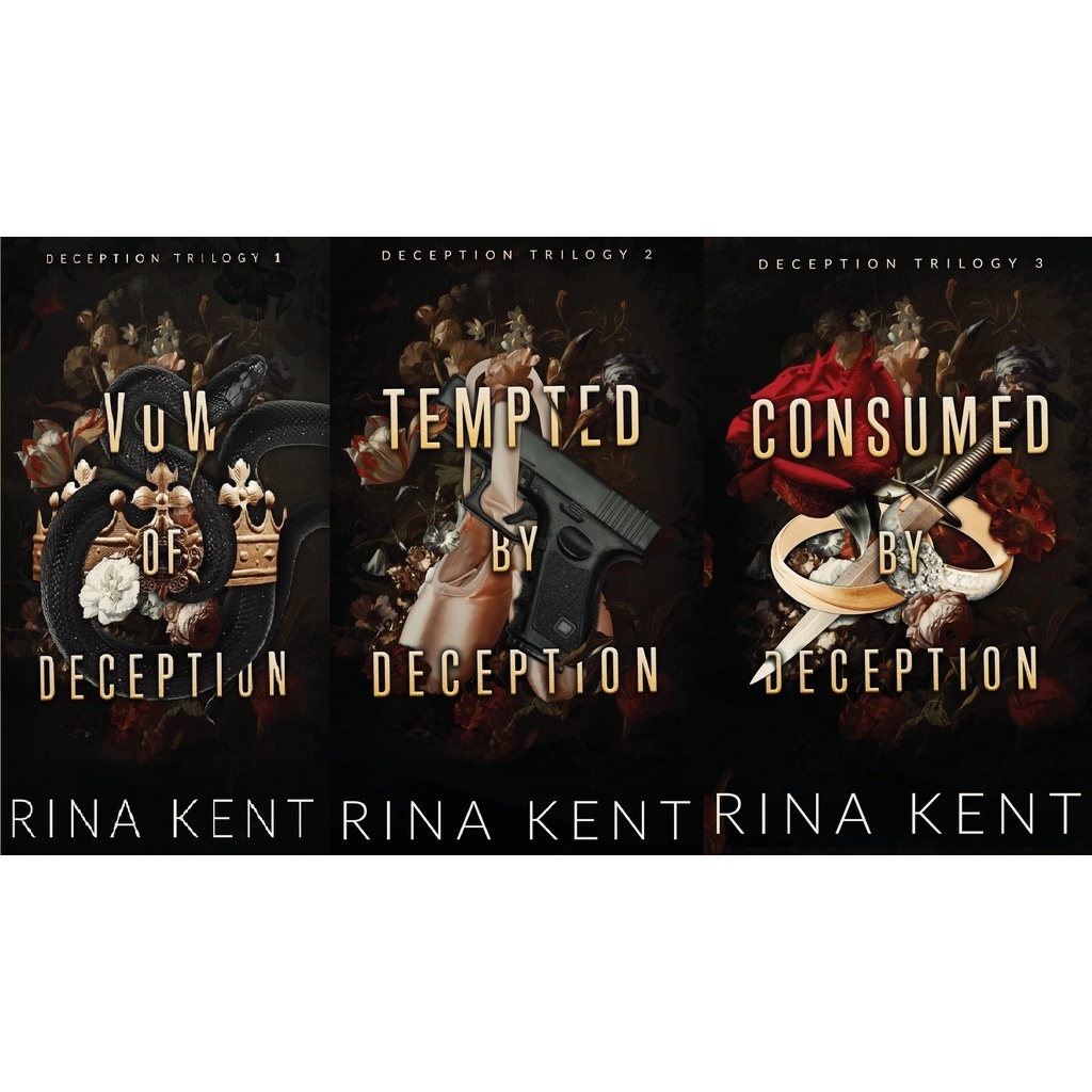 Deception Trilogy (4 books) by Rina Kent [Books Been] | Daraz.pk