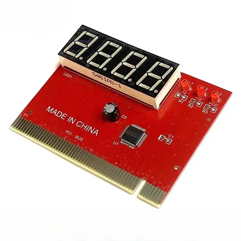 New Computer PCI POST Card Motherboard LED 4-Digit Diagnostic Test PC ...