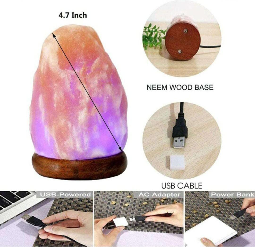 Himalayan salt lamp USB | Daraz.pk