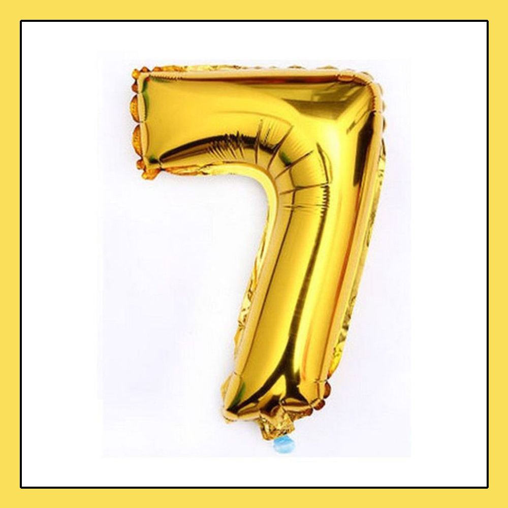 Foil Numbers Balloons , customized Foil Digit, Birthday Balloon ...