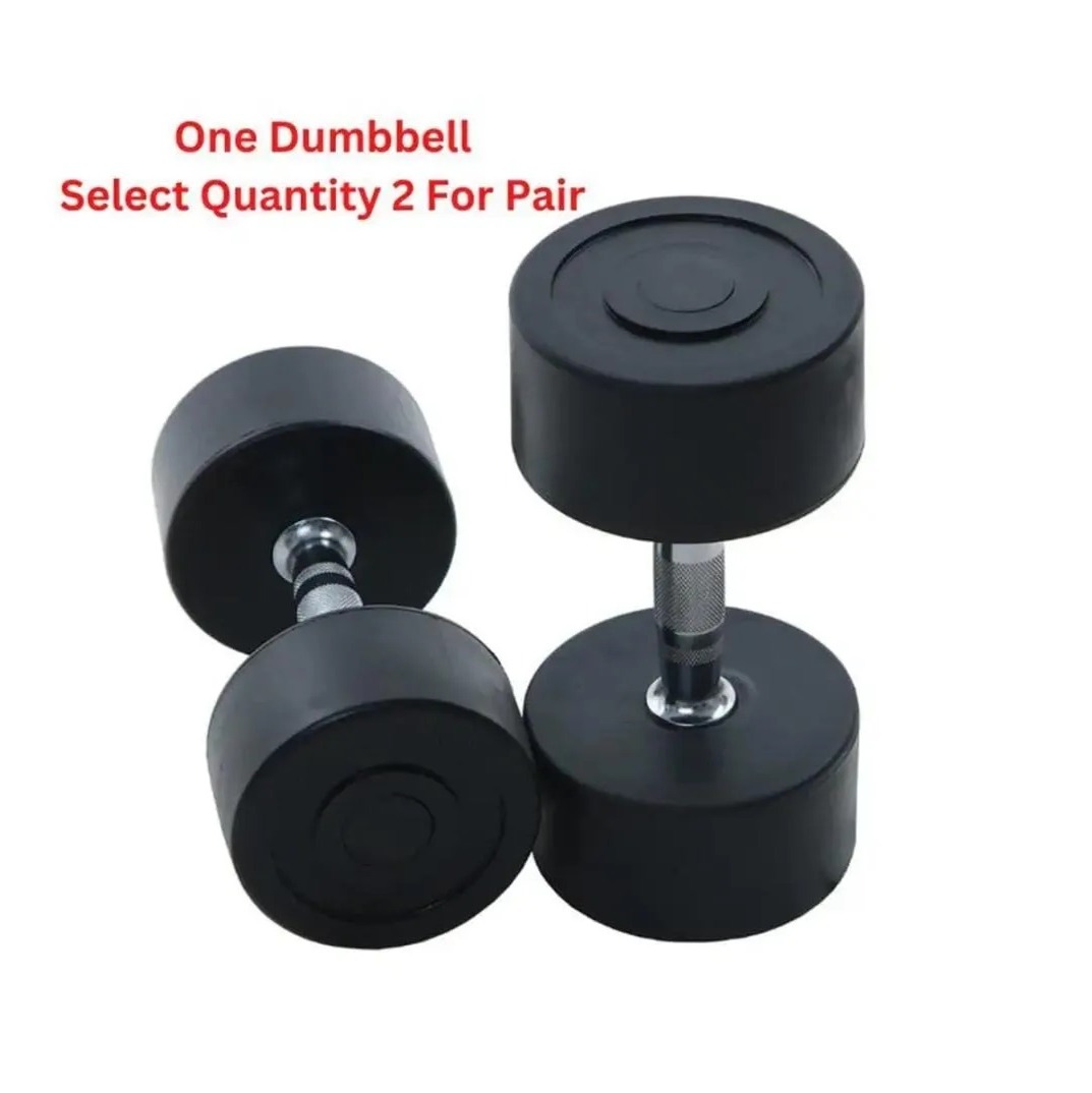 ZH Fitness Rubber Coated Dumbbell - New Stylish Design Dumbbells Available in 2kg, 3kg, 4kg, 5kg ...