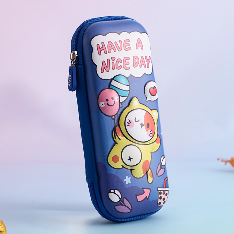 3D Three-dimensional Stationery Box, Cartoon Pencil Box for Primary ...