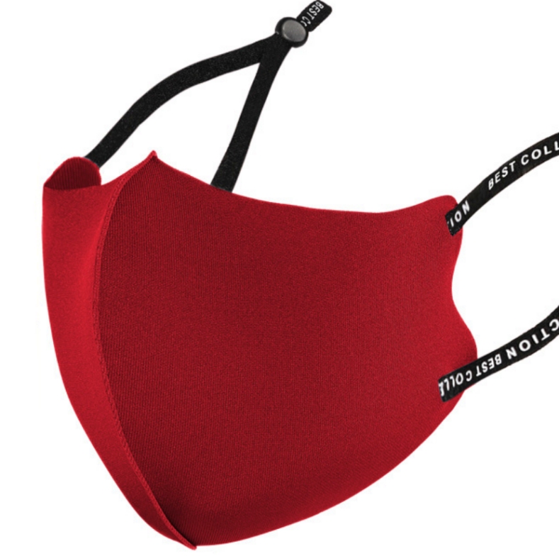 Black Adjustable Face Mask Washable Reusable Cotton 3D Face Mask For ...