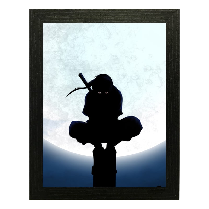 Naruto Anime Poster Frame, Framed Anime Itachi Posters - Raqeeq OFD115 ...