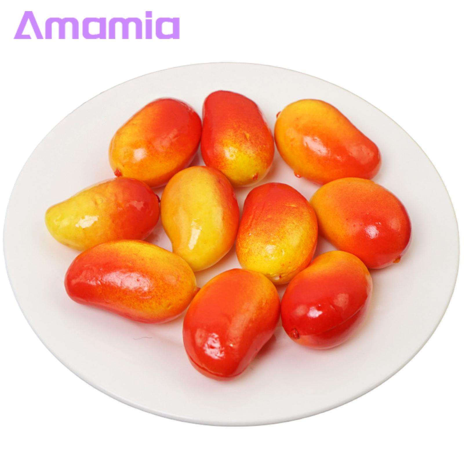 Amamia Artificial Fruit Vibrant Color Indoor Ornament Vegetable | Daraz.pk