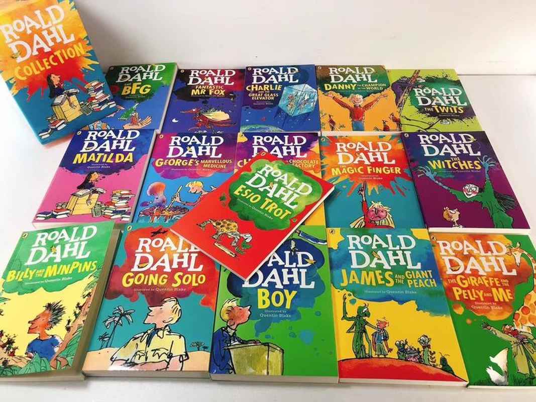 Set of 16 – Roald Dahl books - Best Novels For Children ( without box ...
