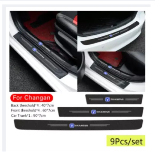 9 pcs Changan Alsvin/ Karavaan Car trunk Anti Collision protective ...