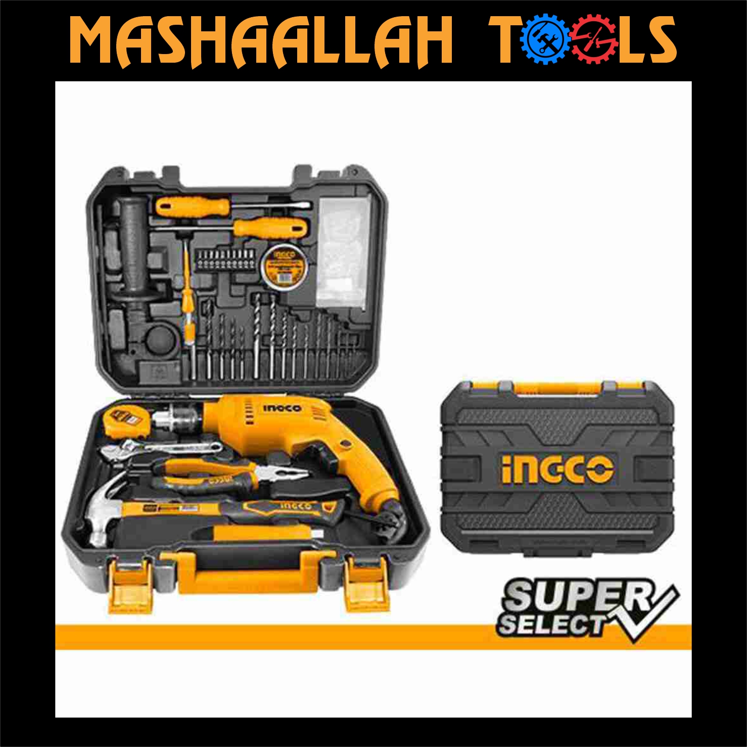 Tool kit ingco HKTHP11151 115 Pcs tools set | Daraz.pk